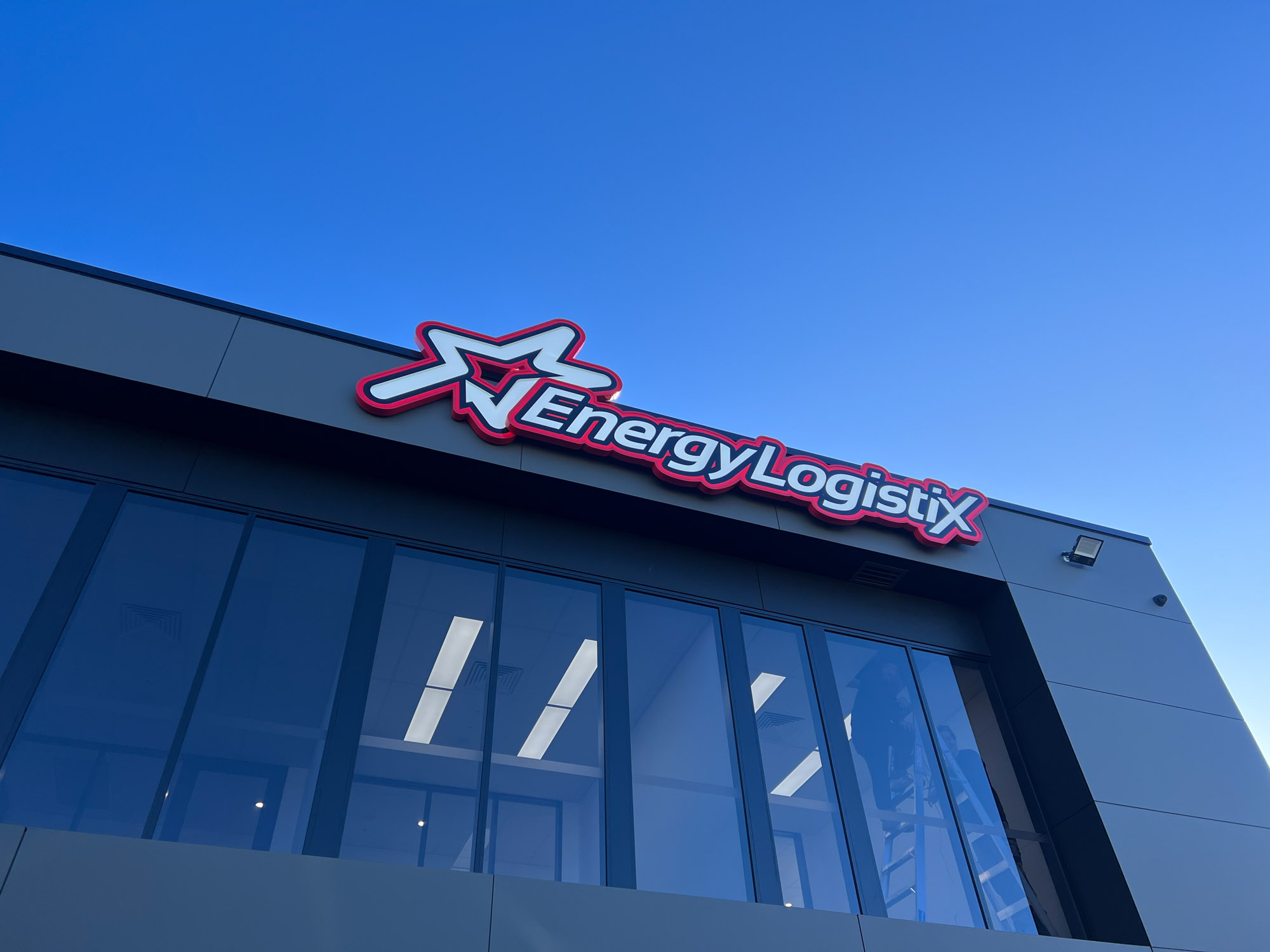 Energy Logistics, Largs North SA - Vinylised Signs
